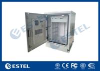 China Temperature Control 16U Outdoor Telecom Enclosure Air Conditioner Cooling Communication Cabinet for sale