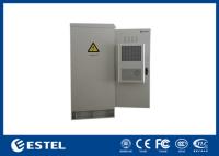 China Single Wall IP55 Waterproof 40U Outdoor Telecom Cabinet Anti Corrosion for sale