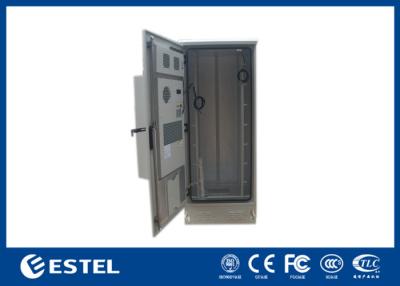China 32U 19 Inch Outdoor Telecom Cabinet With Air Conditioning Cooling for sale
