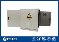 China Single Wall 16U 19 Inch Rack Cabinet Galvanized Steel Front Back Access for sale