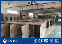 China Single Wall 16U 19 Inch Rack Cabinet Galvanized Steel Front Back Access for sale
