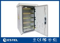 China DIN Rail Outdoor Pole Mount Enclosure Three - Point Lock With Fan Cooling for sale