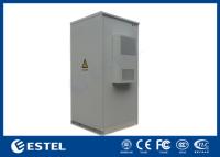 China DC48V 40U 1.2mm SS Outdoor Telecom Cabinet Base Station Energy Saving for sale
