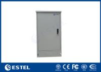 China Front Back Access Outdoor 19 Rack Enclosure For Temperature Control Base Station for sale