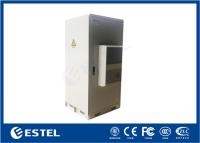 China 40U Air Conditioner Outdoor Telecom Enclosure 19 Inch Rack Front Access for sale