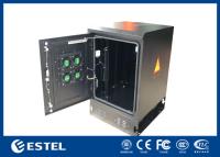 China Waterproof 16U Outdoor Telecom Enclosure , Telecom Equipment Cabinet With 8 Fans Ventilation for sale