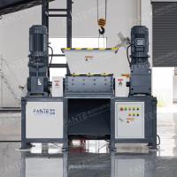 China FANTE Compact Dual Shaft Shredder for Efficient Processing of Recycled Wood MDF Chipboard and Wooden Packaging Waste for sale