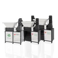 China FANTE High Speed Mini Dual Shaft Shredder for Wooden Frames Doors Waste Blocks and Construction Wood Recycling for sale
