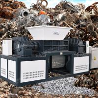 China Heavy-Duty Twin Shaft Shredder Ideal for Metal Recycling for sale