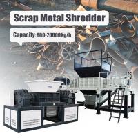 China Large Scrap Metal Recycling Shredder Equipment for Recycling Metal for sale