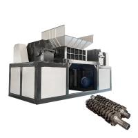 China Double Shaft Shredder: Custom Metal Recycling for Scrap Steel/Cables Wooden Boards for sale