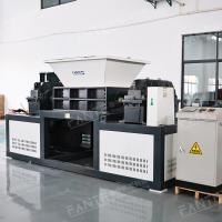 China Double Shaft Shredder: Custom Metal Recycling for Scrap Steel/Cables Wooden Boards for sale