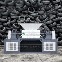 China FANTE Scrap Car Truck Tire Shredder Machine Tyre Cutting Machine Tyre Shredding Machines for sale