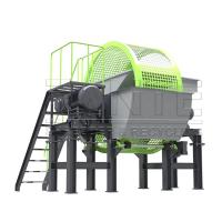 China Scrap Car Truck Tire Shredder Tyre Shredding Machines for sale
