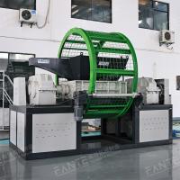China Scrap Car Truck Tire Shredder Machine Tyre Cutting Machine Tyre Shredding Machines for sale