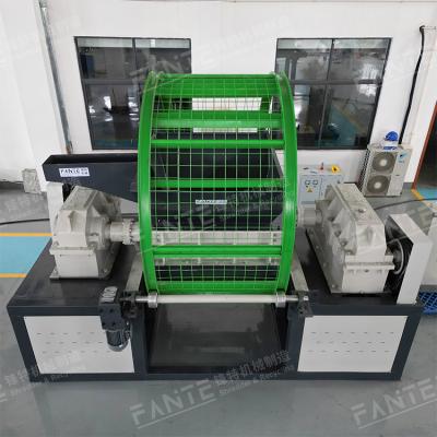 China Double Shaft Shredder Rubber Tyre Shredding Machine Industrial Waste Tyre Shredder Scrap Car Truck Tire Shredder Machine for sale