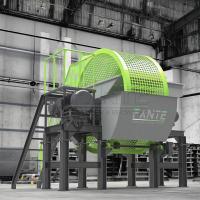 China Double Shaft Shredder Rubber Tyre Shredding Machine Industrial Waste Tyre Shredder Scrap Car Truck Tire Shredder Machine for sale