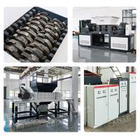 China Automatic Scrap Metal Plastic Wood Shredder Crusher with Pump Standard Production Recycling Waste Metal Shredder for sale