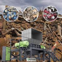 China Heavy-Duty 1200 Model Dual-Shaft Shredder for Metal ScrapTires Industrial Waste Recycling for sale