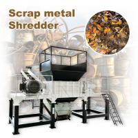 China Metal Scrap Shredder Machines for Metal Recycling Scrap Metal Crusher Machine for sale
