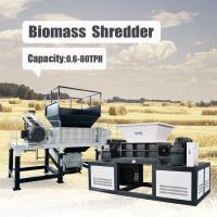 China Straw Bale Shredder Mmachine Agricultural Biomass Shredder for Straw Recycling for sale