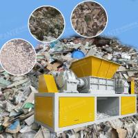 China Robust Dual Shaft Shredding Equipment for Industrial Scrap Metal Processing Copper Aluminum Steel With Emergency Brake for sale