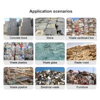 China CE Certified Double Shaft Shredder Machine for Construction Demolition Waste Concrete Wood Metals for sale