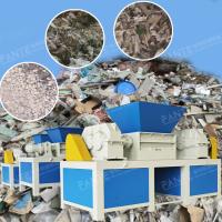 China CE Approved Industrial Grade Twin Shaft Shredder for Mixed Recycling Streams Including Rubber Textiles Mattresses for sale