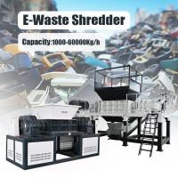 China Industrial E Waste Shredder for Tablets Printers Circuit Boards Mobile Phones and Power Supplies for sale