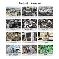 China Robust Twin Shaft Shredder for Recycling E Waste Like Game Consoles Hard Drives Cables and TV Panels for sale