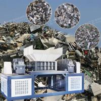 China Industrial Twin Shaft Shredder for E Waste Including Hard Drives Keyboards Printers Routers and TVs for sale