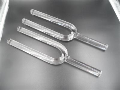 China High Purity Quartz Crystal Tuning Fork 16mm 400mm with Carrying Box for Sound Healing for sale