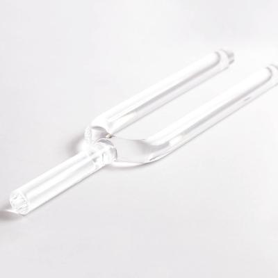 China 16mm Small Crystal Tuning Fork High Purity Quartz Custom Hertz Frequencies for sale