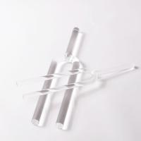 China 16mm Small Crystal Tuning Fork High Purity Quartz Custom Hertz Frequencies for sale