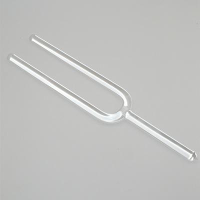 China High Purity Quartz Tuning Fork 16mm 400mm Full Diatonic Scale Custom Hertz for sale