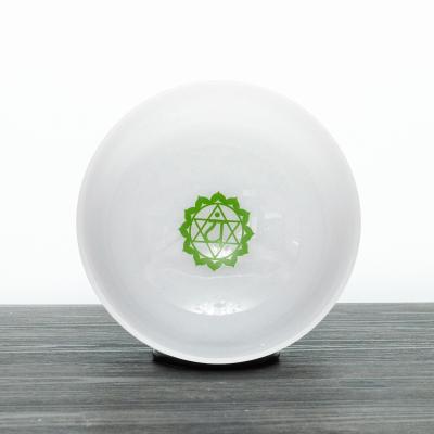 China 99.99% Pure Quartz Crystal Singing Bowls 6 to 24 Inch Frosted Clear Sound Healing Therapy for sale