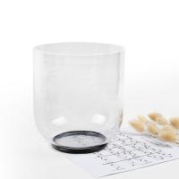 China 99.9% Pure Quartz Crystal Singing Bowl 6-10 Inch with Carrying Case for Meditation Healing for sale