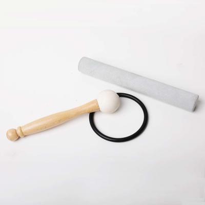 China Rubber mallet for quartz singing bowls and tuning forks and s for sale