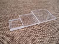 China High Purity Fused Silica Quartz Glass Plate 99.99% SiO2 1250C Operating Temperature for Industrial Observation Window for sale