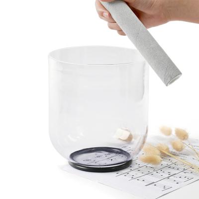 China Clear Quartz Singing Bowls 6 to 10 Inch for Chakra Balance Sound Therapy Healing for sale