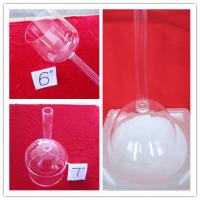 China 99.99% Pure Quartz Crystal Singing Bowl 6 to 10 Inch with Handle for Meditation Healing for sale