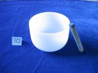 China Good quality frosted quartz singing bowls hot size for sale