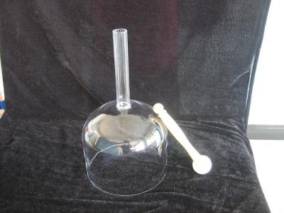 China Pure Quartz Crystal Singing Bowl 6 to 10 Inch with Mallet and O Ring for Healing Meditation for sale