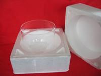 China Handheld Crystal Singing Bowl 6-8 Inch 99.9% Pure Quartz Meditation Sound Therapy for sale
