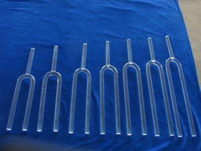 China 16mm Clear Tuning Fork D# note Sex Organs Chakra for sale