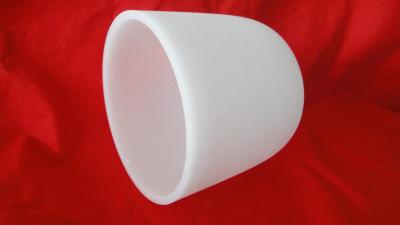 China Fused White Quartz Crucible High Purity 99.99% Custom Sizes for Semiconductor Melting for sale