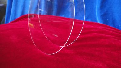 China Transparent Small Tolerance Quartz Glass Plates WSD38 for sale