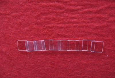 China Thin quartz glass plate 10*10*2mm for sale