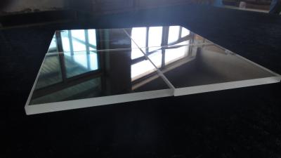 China Large Square Clear Quartz Glass Plate 1000mm x 800mm High Purity SiO2 99.9% for sale