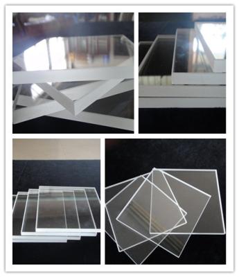 China Clear Quartz Glass Plate 20-1000mm Diameter 0.2-50mm Thickness High Purity SiO2 99.9% for sale